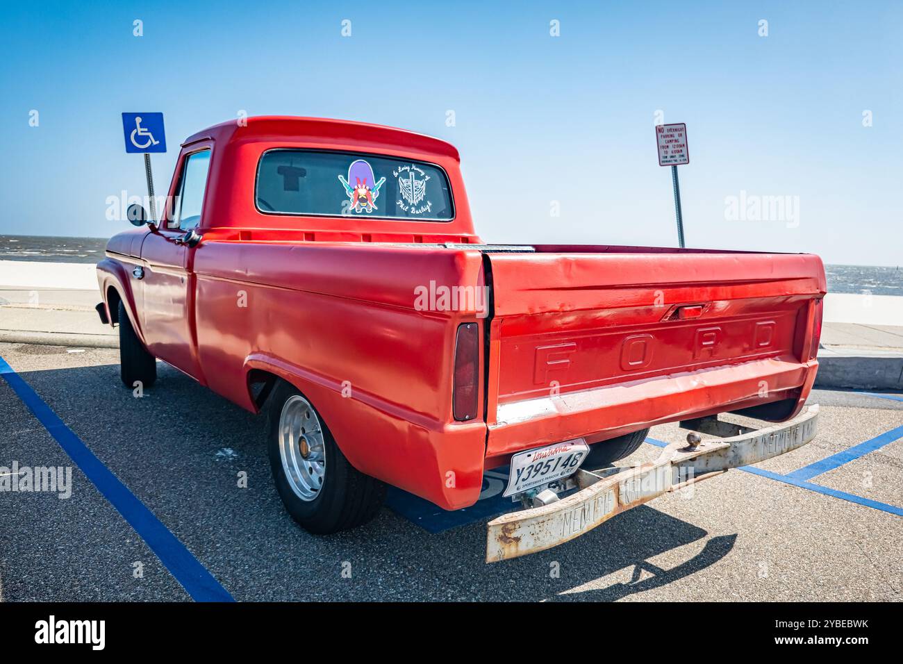 Gulfport, MS - October 03, 2023: High perspective rear corner view of a ...