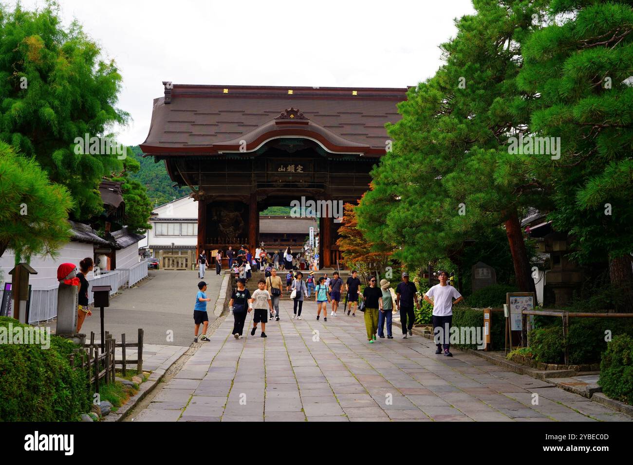 Nagano is the capital and largest city of Nagano Prefecture Stock Photo ...