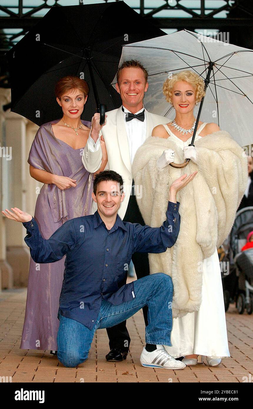 Wolverhampton dancer and choreographer Steven Harris with the stars of ...