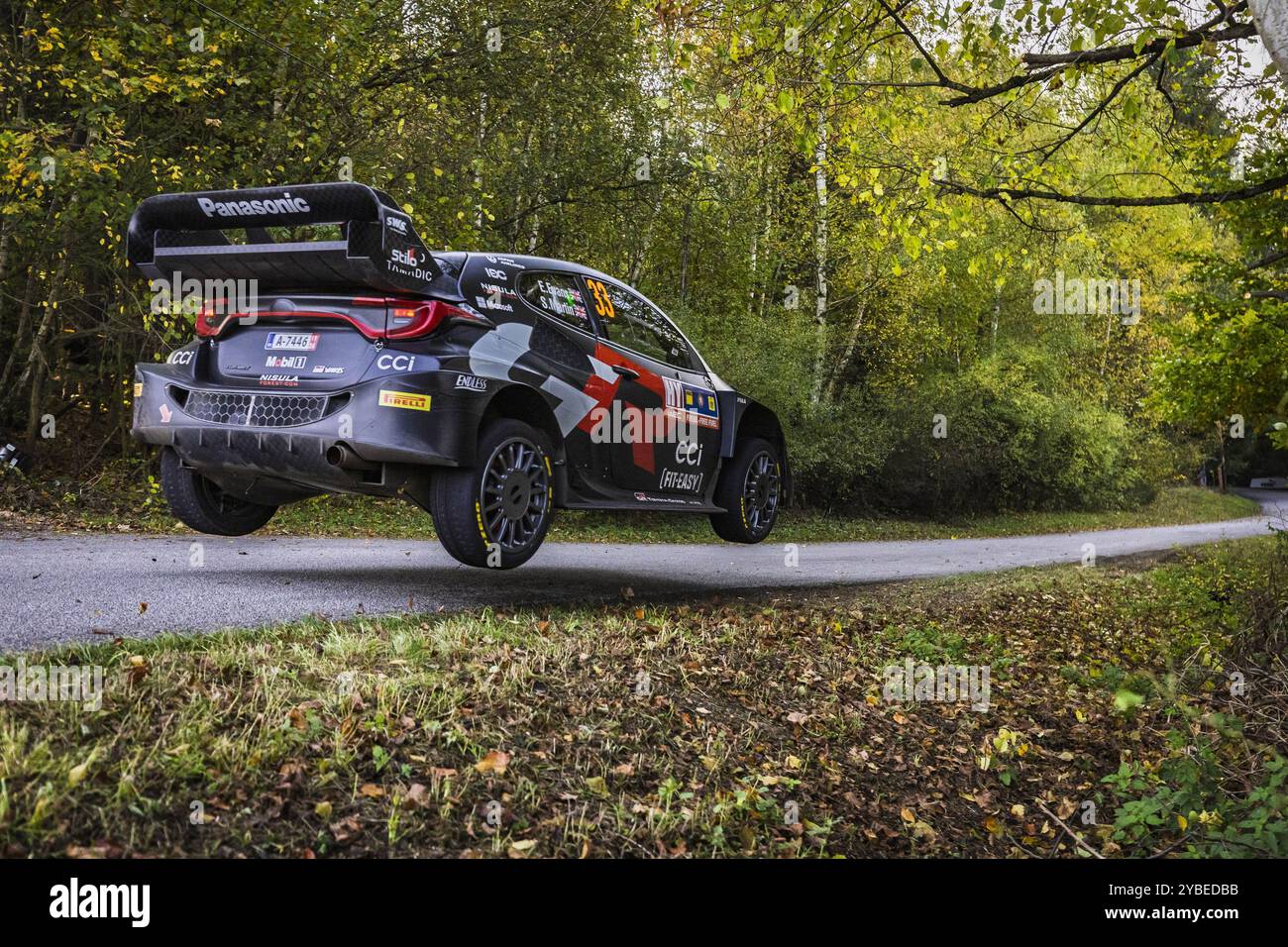 33 EVANS Elfyn, MARTIN Scott, Toyota GR Yaris Rally1, action during the ...