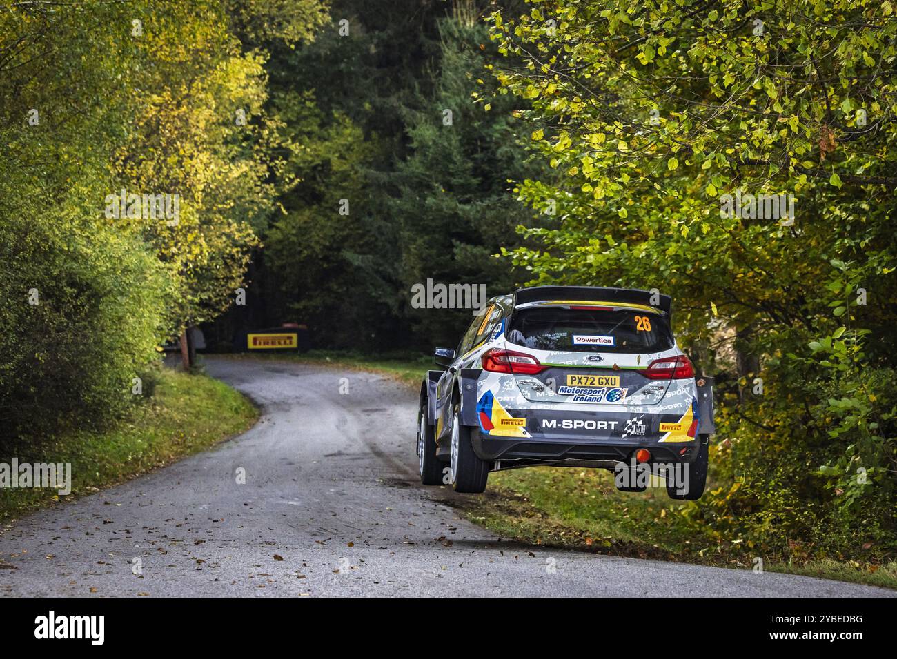 26 CREIGHTON William, REGAN Liam, Ford Fiesta Mk II Rally2,action ...