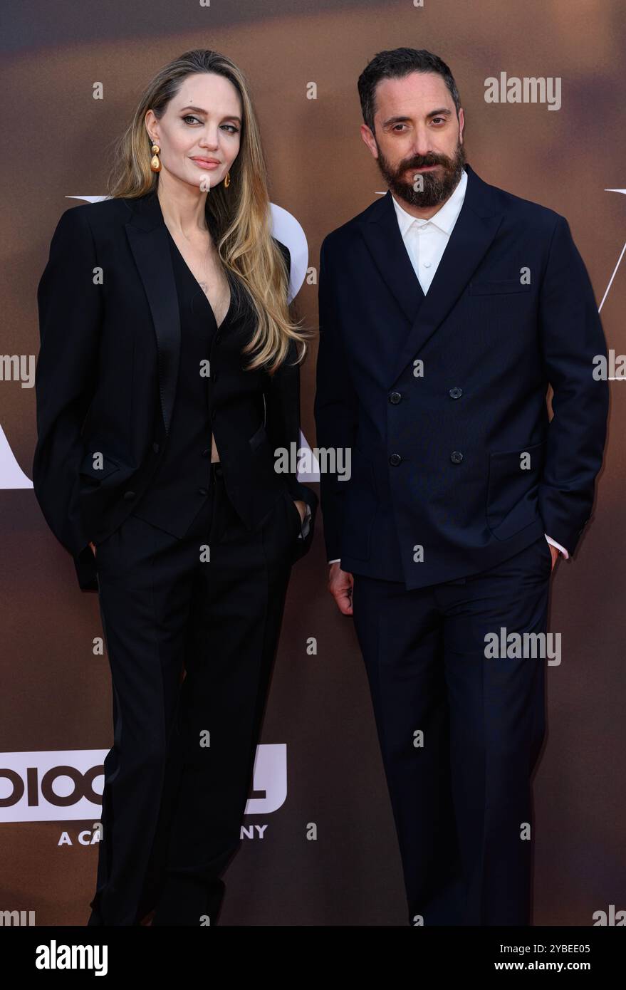 London, UK. October 18th, 2024. Angelina Jolie and Pablo Larrain ...