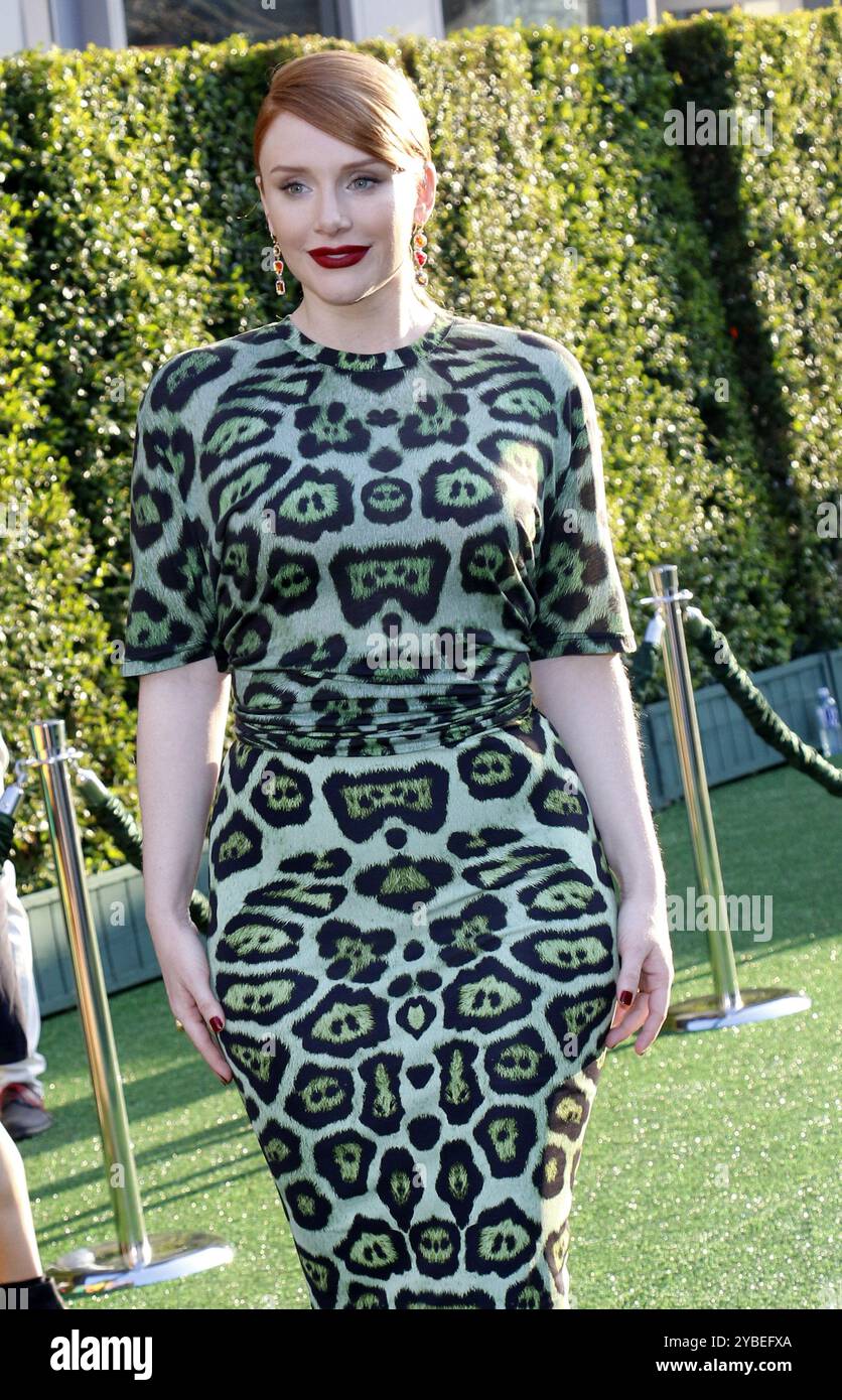 Bryce Dallas Howard at the World premiere of 'Pete's Dragon' held at ...