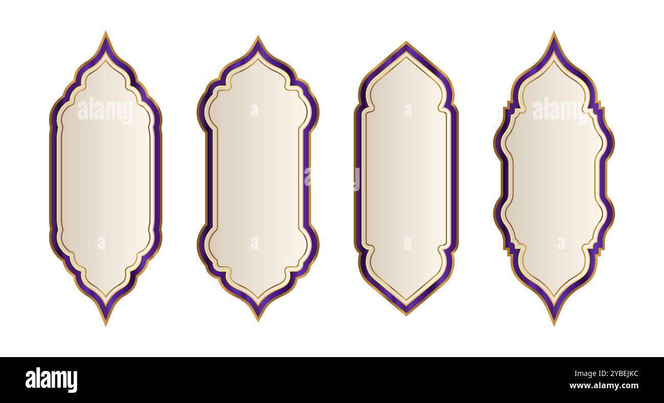 Fairy tale banner set Stock Vector Images - Alamy