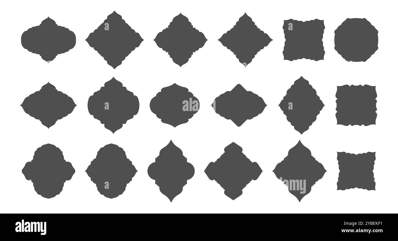 Elegant border emblem Black and White Stock Photos & Images - Alamy