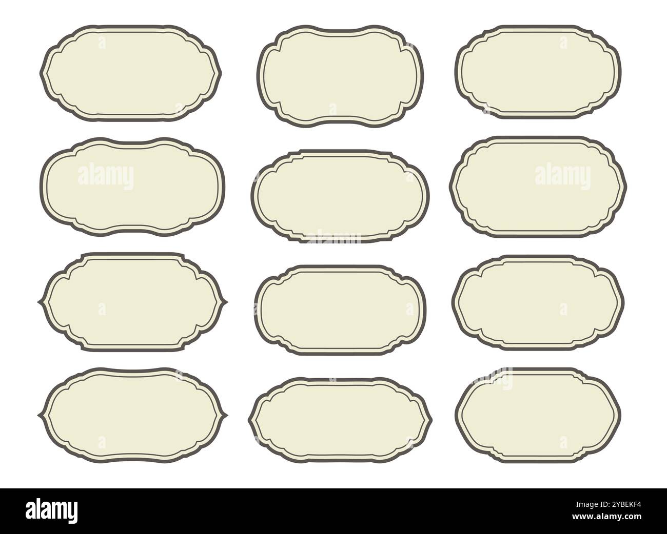 Bottles jars labels Stock Vector Images - Alamy