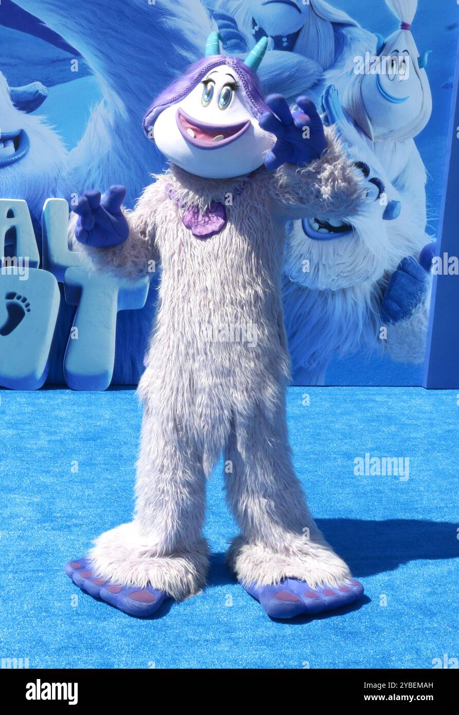 Meechee at the Los Angeles premiere of 'Smallfoot' held at the Regency ...