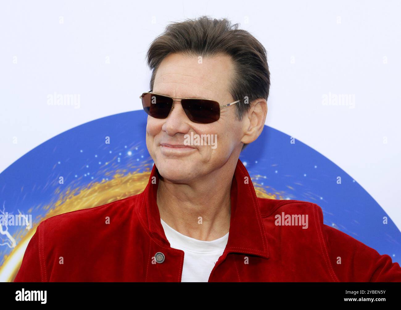 Jim Carrey at the Los Angeles premiere of 'Sonic the Hedgehog' held at ...