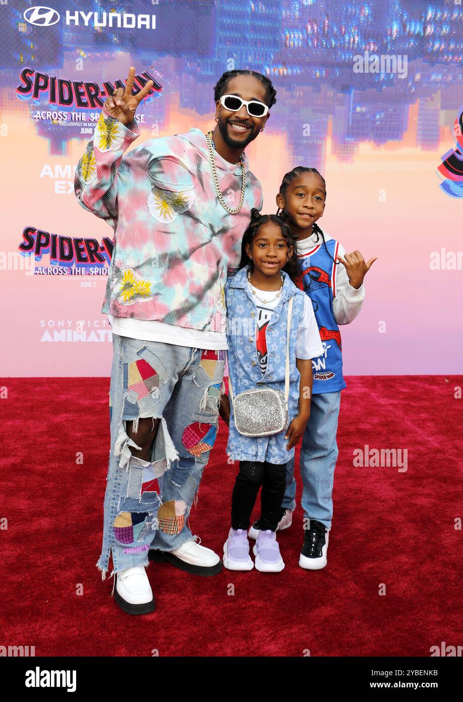 A’mei Kazuko Grandberry, Omarion, and Megaa Omari Grandberry at the ...