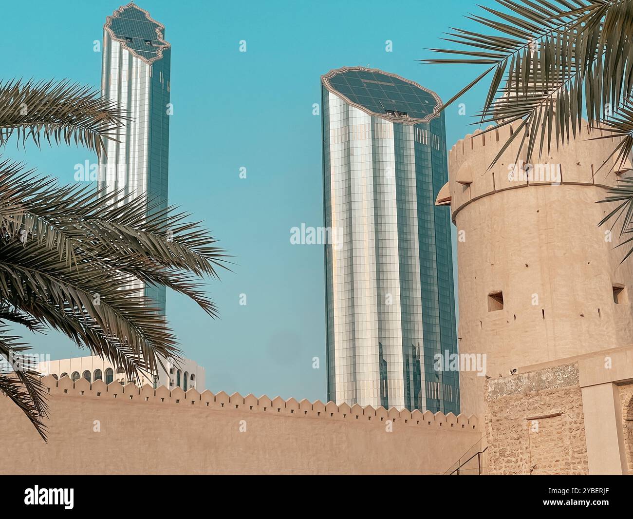 UAE capital landmarks - Qasr Al Hosn museum, one of the oldest ...