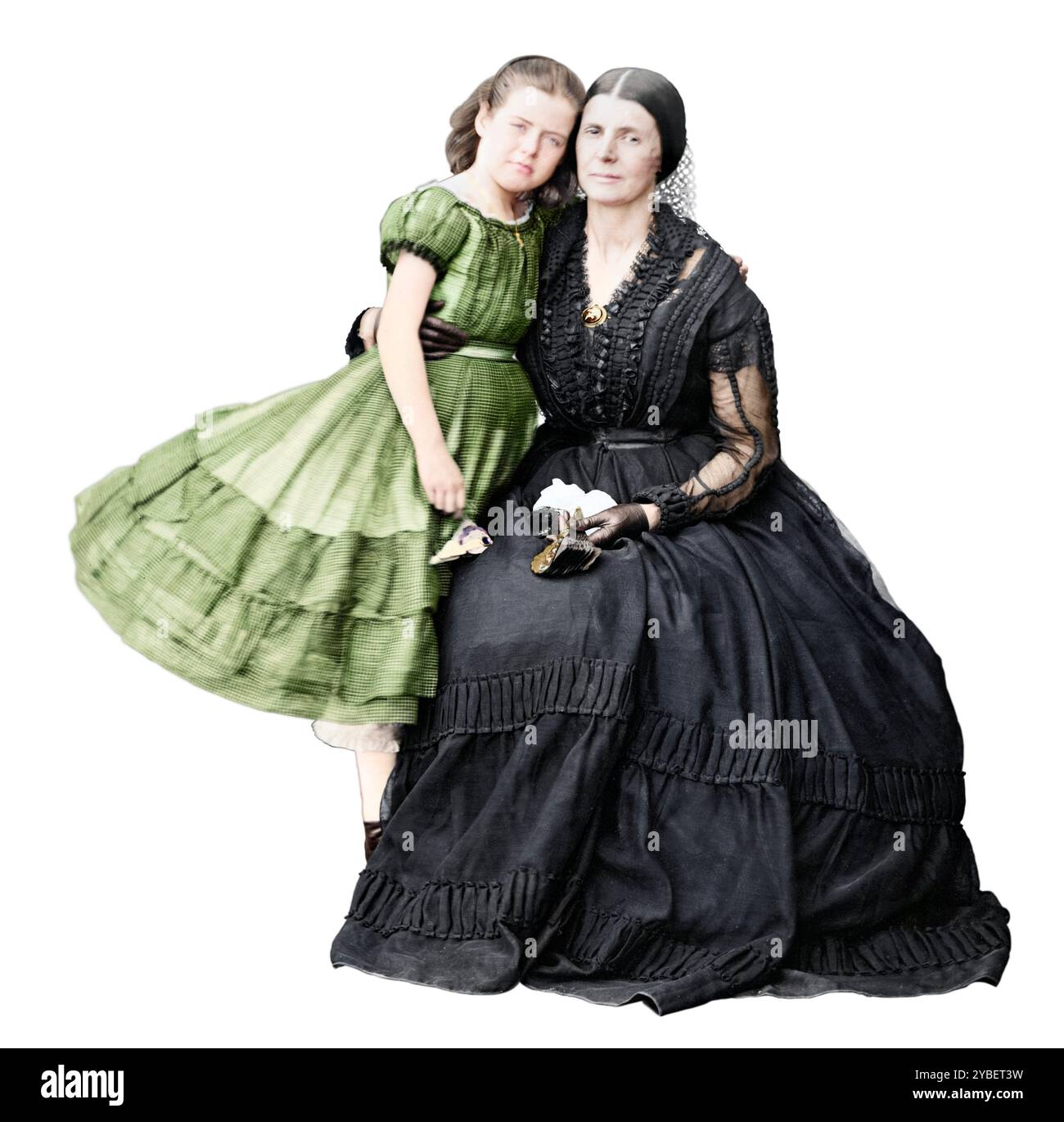 Rose O'Neal Greenhow (48-49) with her youngest daughter and namesake ...