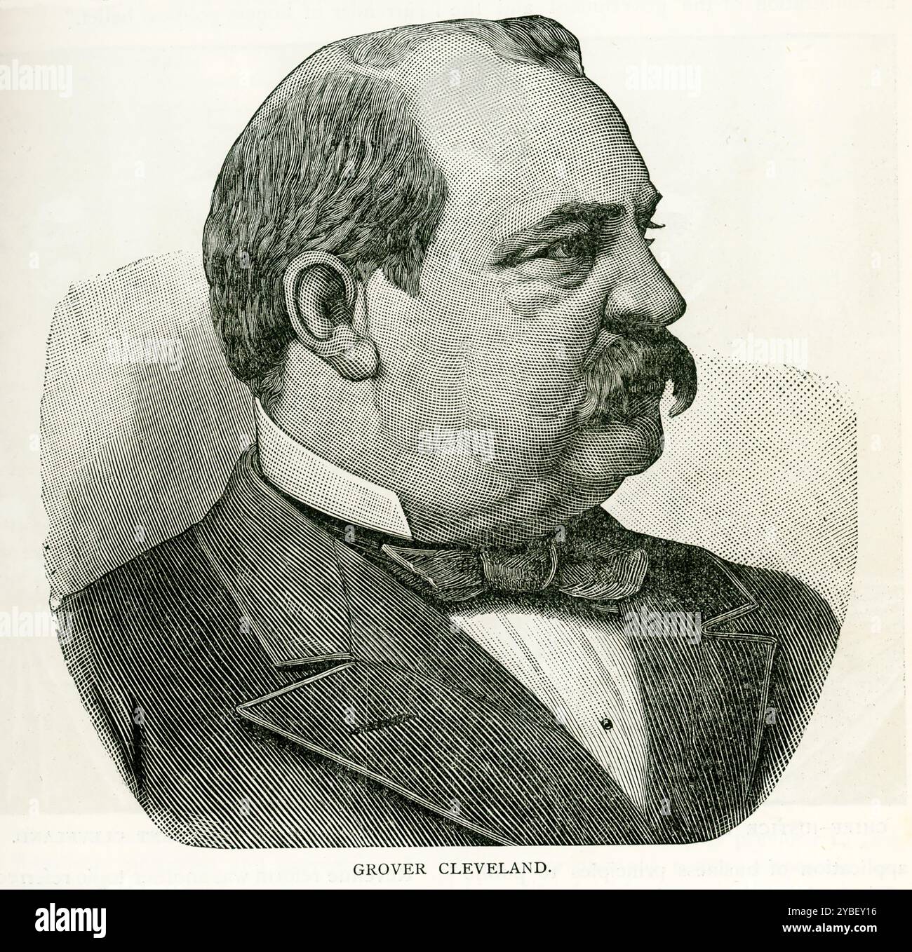 Grover Cleveland (1837-1908) served as the 22nd and 24th president of ...