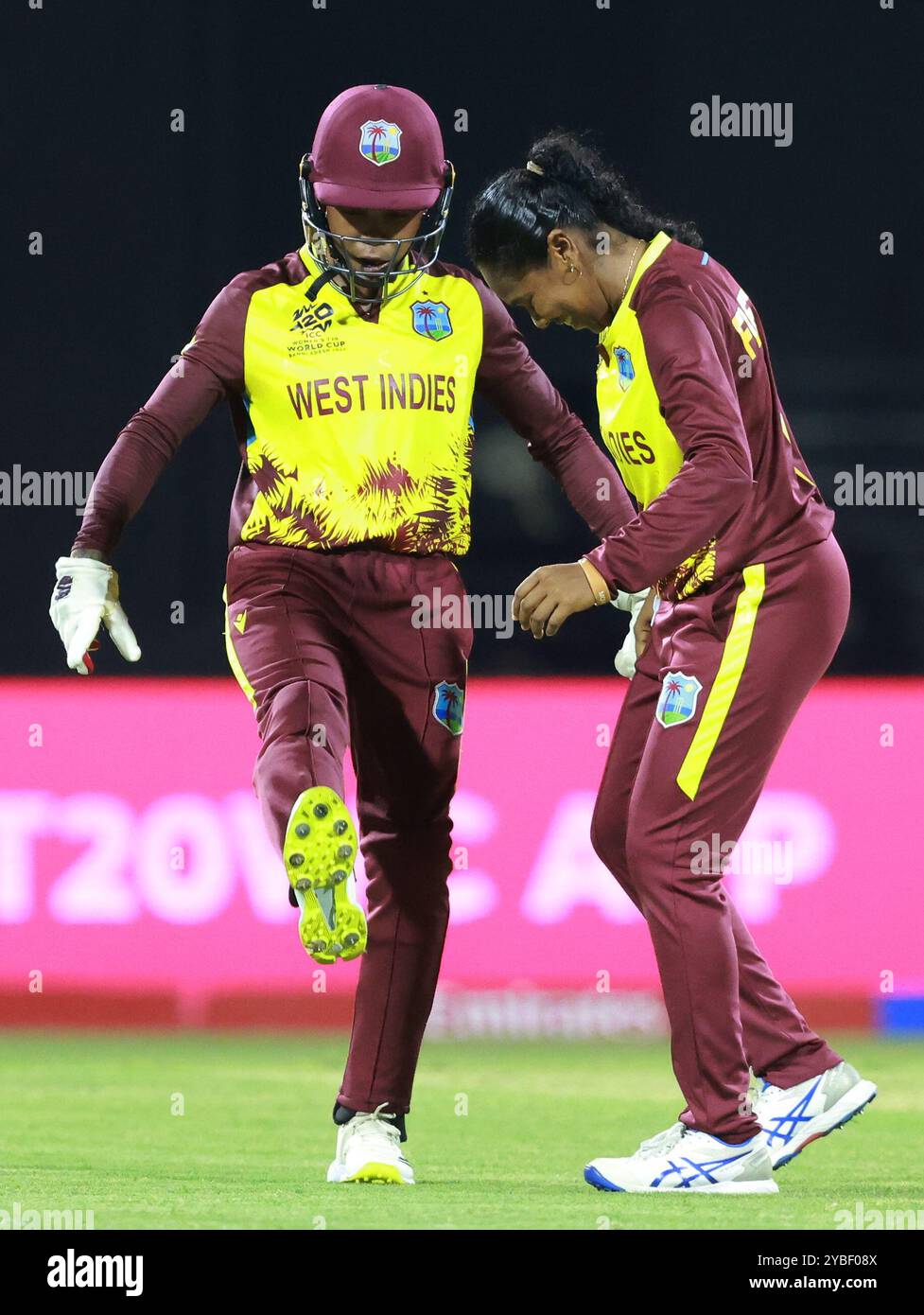 Sharjah, Sharjah, United Arab Emirates. 18th Oct, 2024. Afy Fletcher of ...