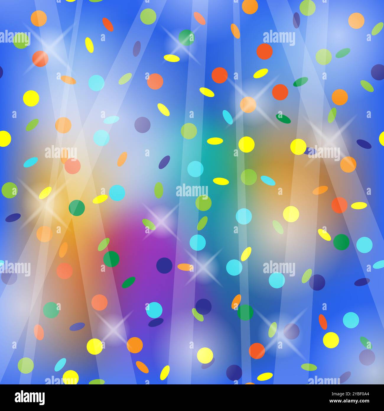 Vector confetti pattern. Light snow. Colorful bright background. Dance ...