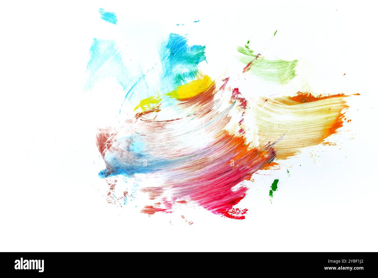 paint in tubes isolated on white Stock Photo - Alamy