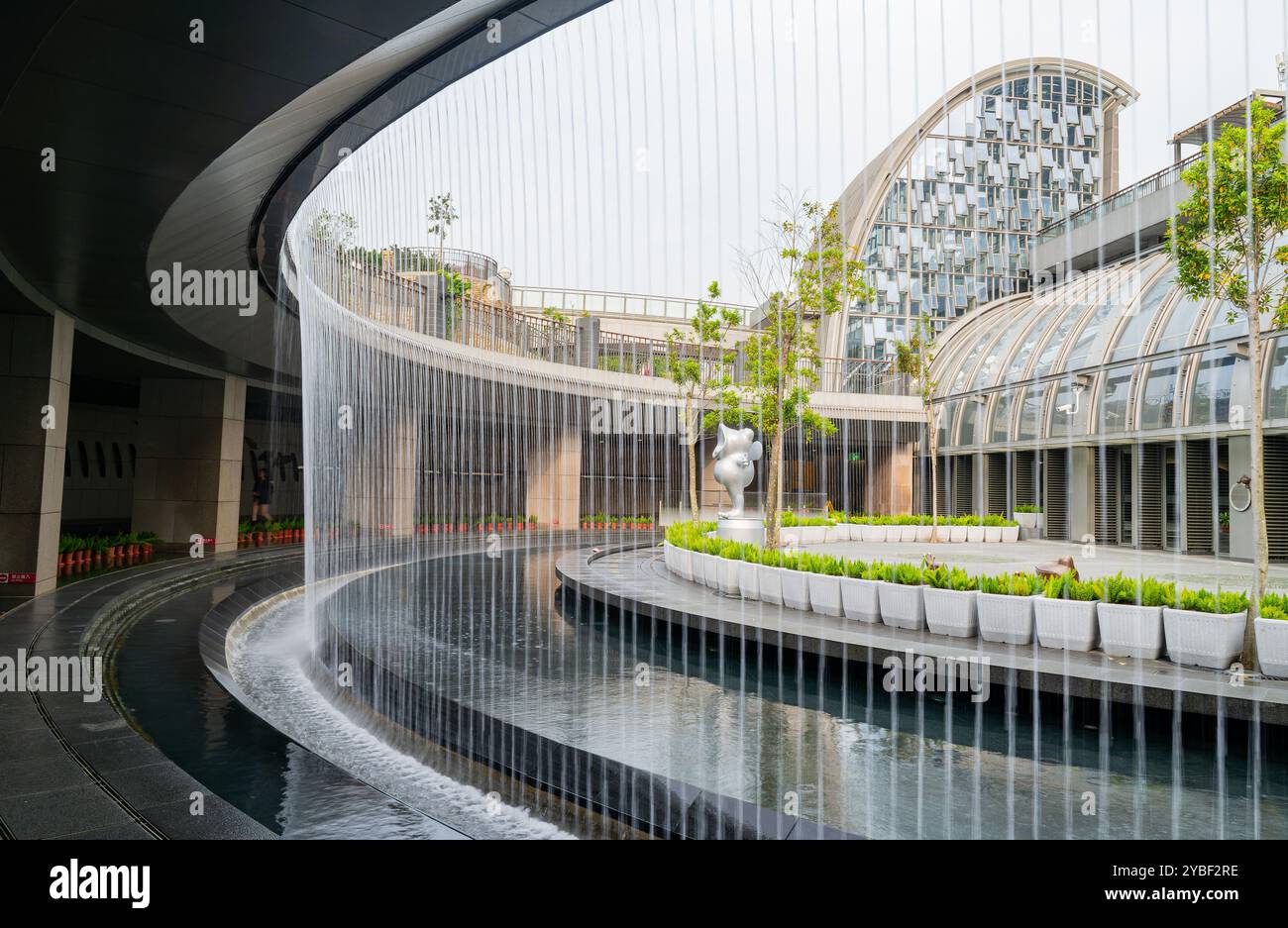 Daytime view of the Daan Park subway station at Taipei, Taiwan Stock ...