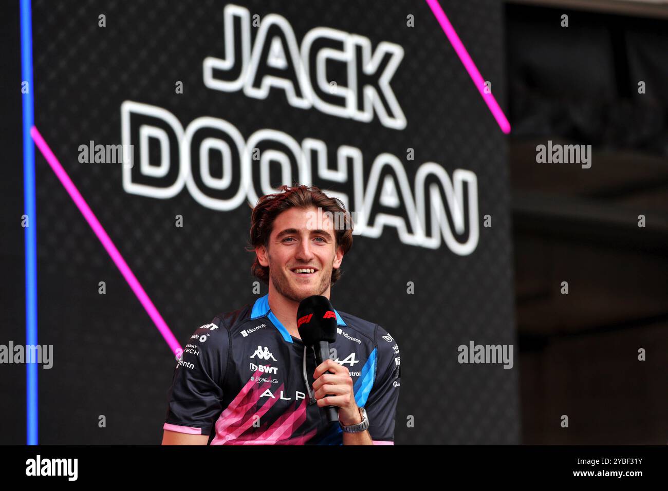 Austin, USA. 18th Oct, 2024. Jack Doohan (AUS) Alpine F1 Team Reserve ...