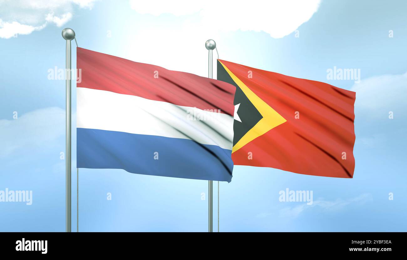 East timor map waving hi-res stock photography and images - Alamy