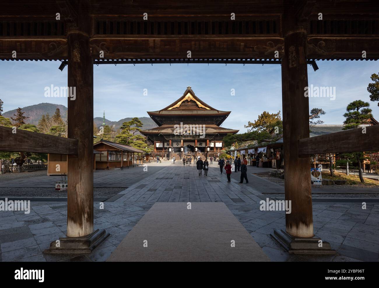 Zenkoji Temple, Nagano, Chubu, Japan Stock Photo - Alamy