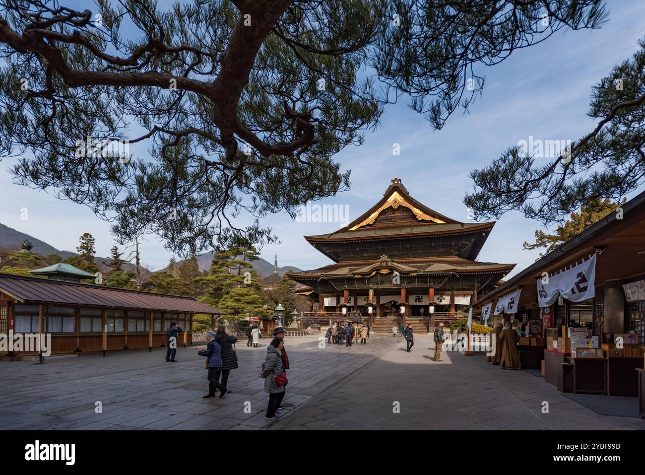 Zenkoji Temple, Nagano, Chubu, Japan Stock Photo - Alamy