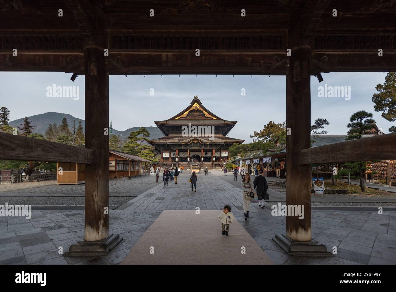 Zenkoji Temple, Nagano, Chubu, Japan Stock Photo - Alamy