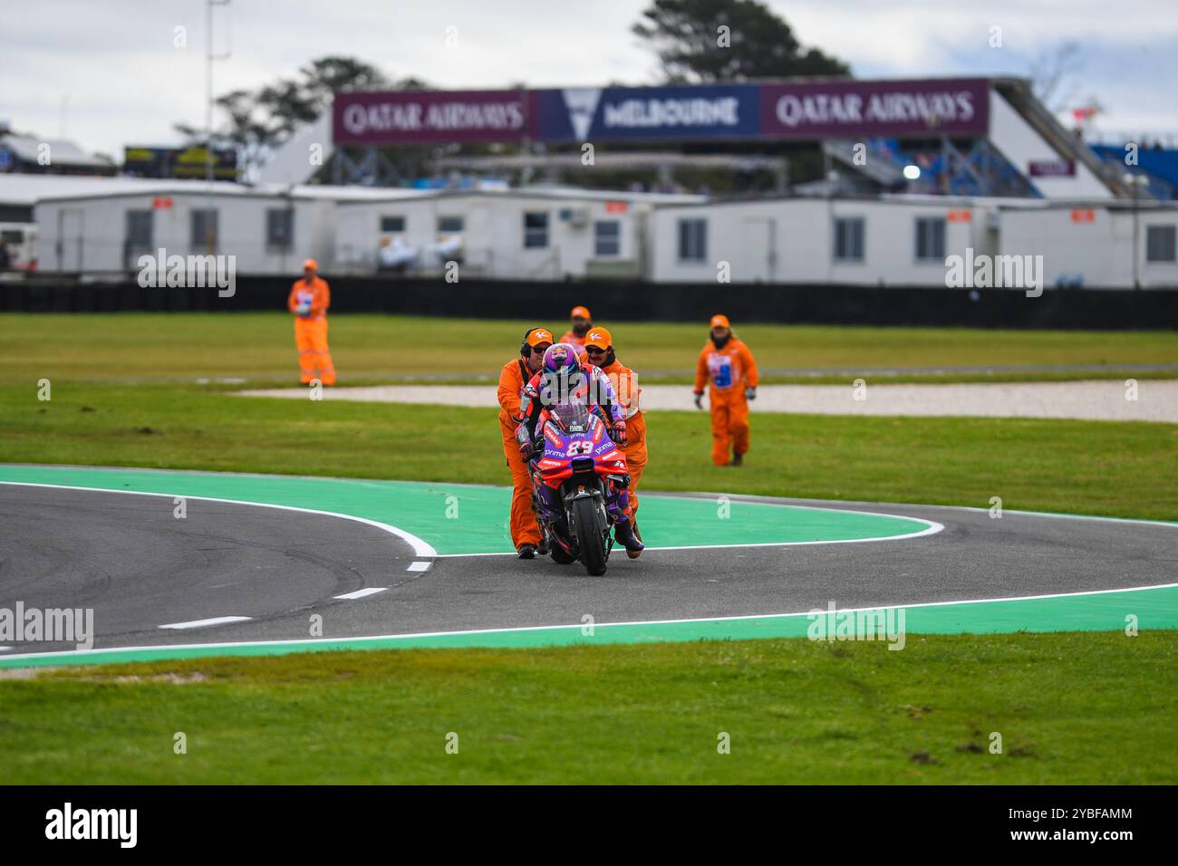 Jorge Martin of Spain seen in action during the MotoGP™ practice ...