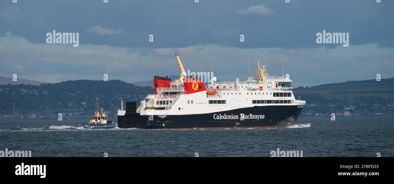 Glen Sannox ferry Scotland Stock Photo - Alamy
