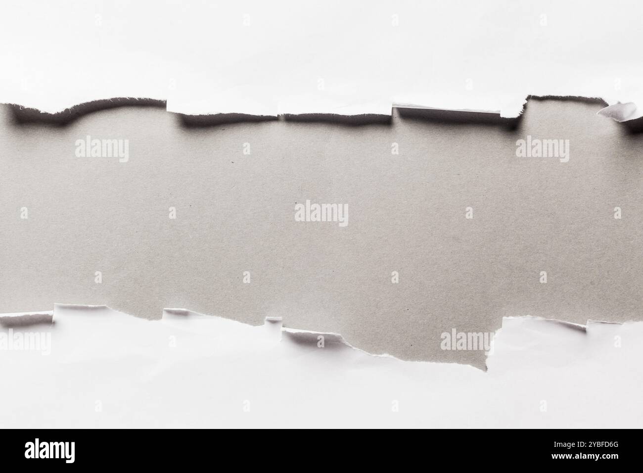 white ripped paper Stock Photo - Alamy