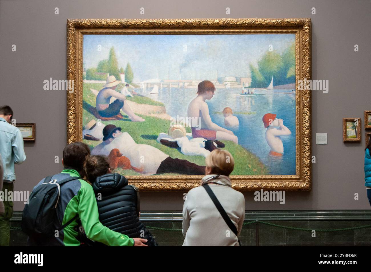 1884 seurat artwork hi-res stock photography and images - Alamy