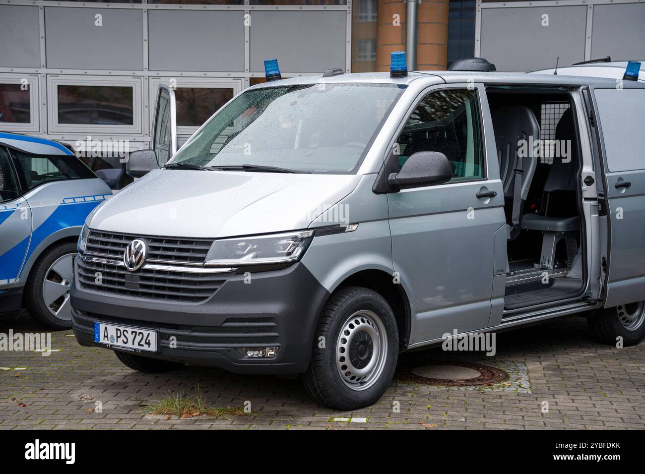 Bavaria, Germany - October 18, 2024: Civilian emergency vehicle or ...