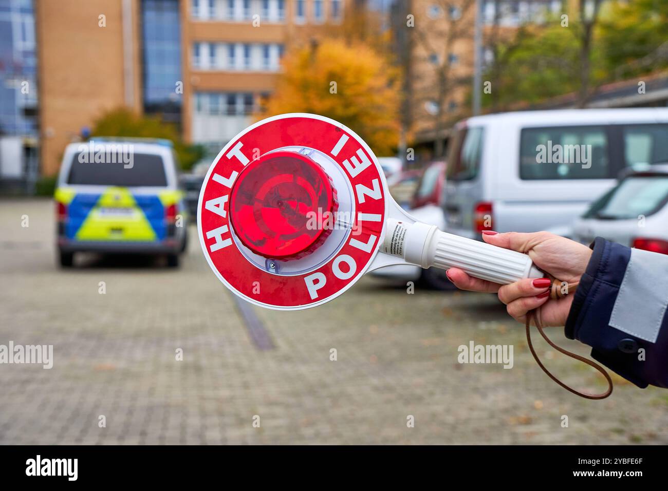 Polizeistopp hi-res stock photography and images - Alamy