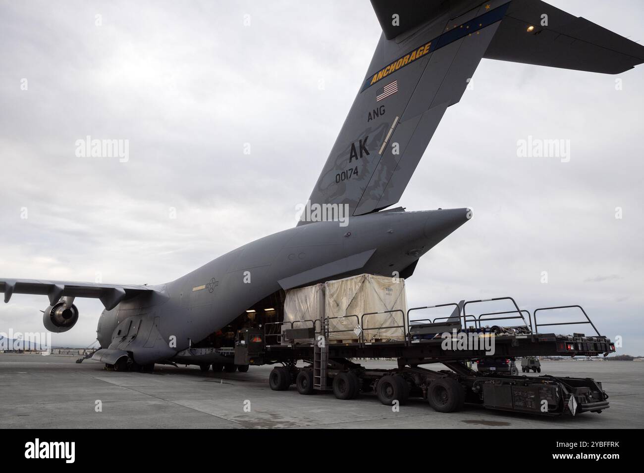 Alaska Air National Guard air transportation specialists assigned to ...