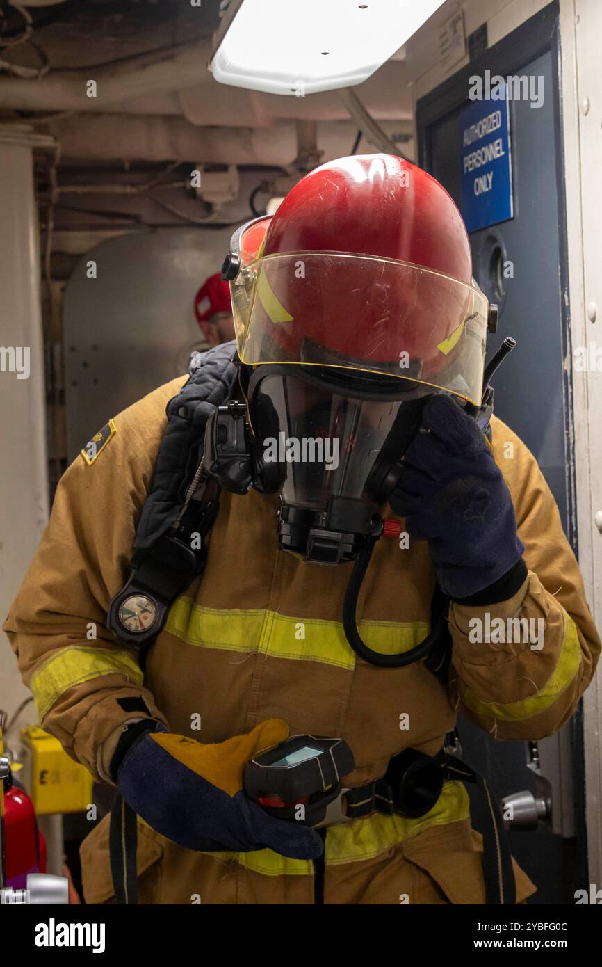 NORTH SEA (Oct. 17, 2024) Gas Turbine Systems Technician (Electrical ...