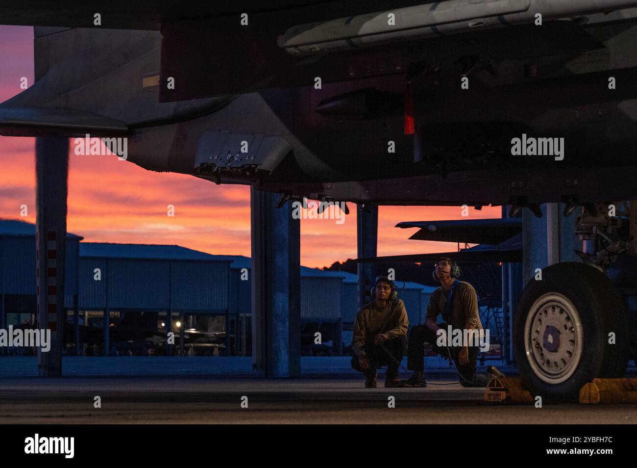 U.S. Air Force Airmen assigned to the 334th Fighter Generation Squadron ...