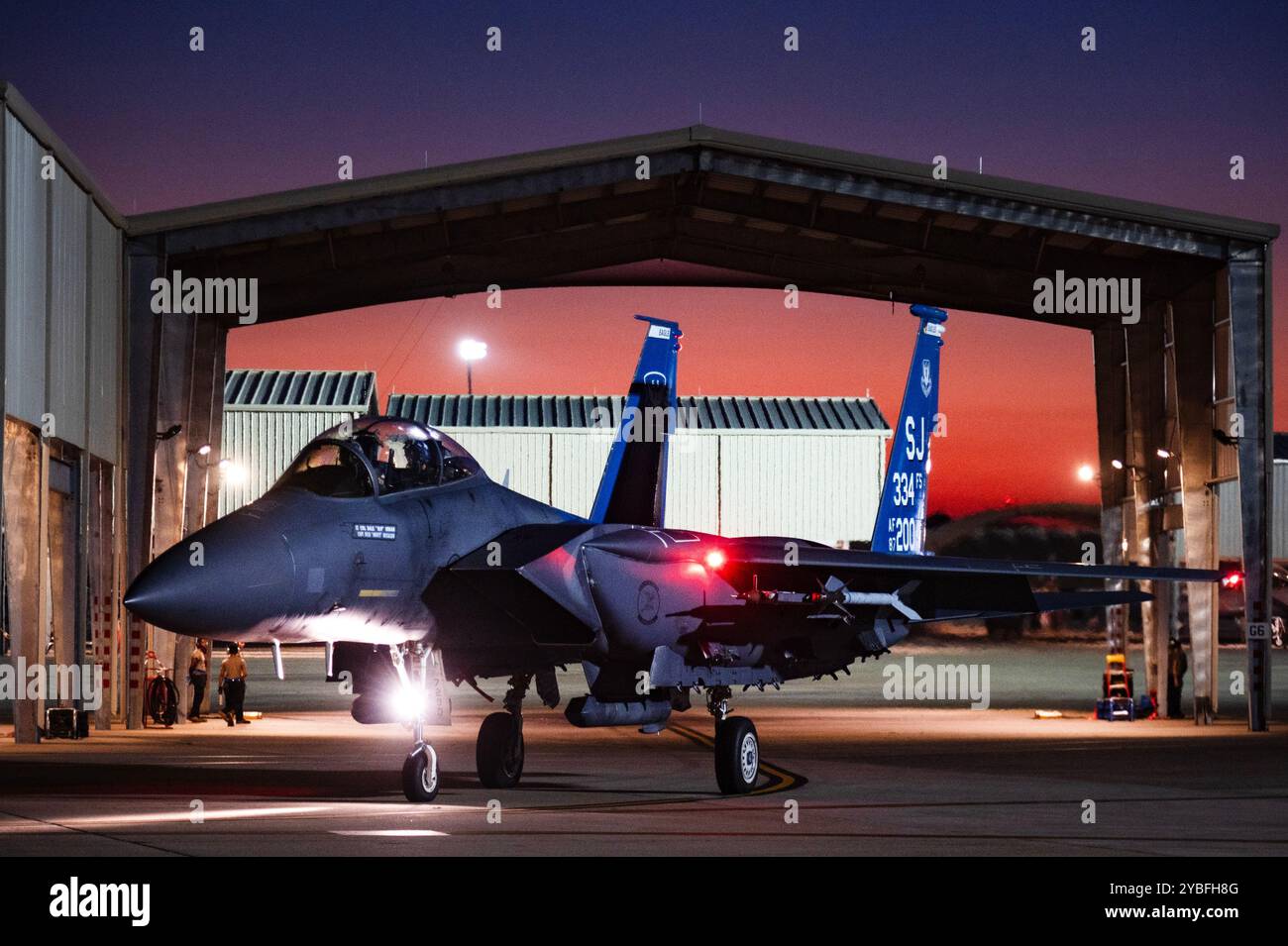 A U.S. Air Force F-15E Strike Eagle assigned to the 334th Fighter ...