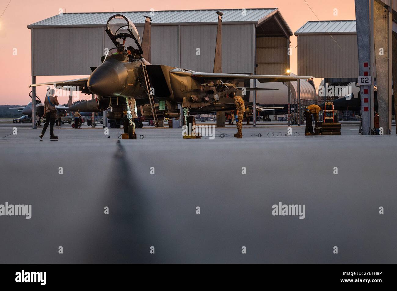 U.S. Air Force Airmen assigned to the 334th Fighter Generation Squadron ...
