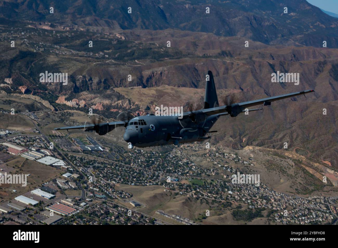 A U.S. Air Force AC-130J Ghostrider Gunship, assigned to the 4th ...