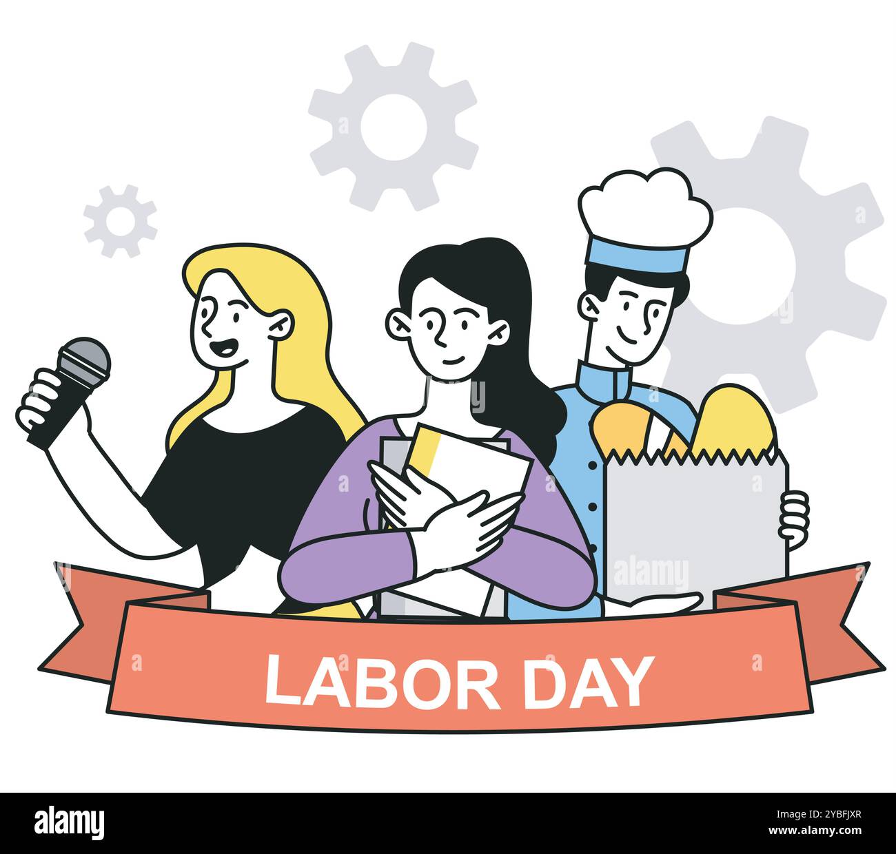 Cook and singer Cut Out Stock Images & Pictures - Alamy