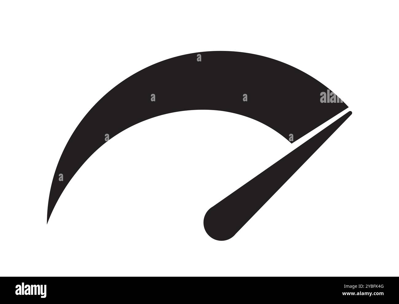 Speed indicator sign. Speedometer and tachometer. Credit gauge meter ...