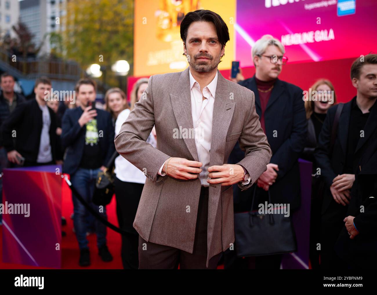 Sebastian Stan poses for photographers upon arrival at the premiere of ...