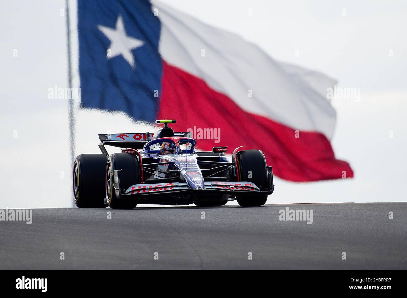 October 18, 2024: Yuki Tsunoda (22) with Visa Cash App RB Formula One ...