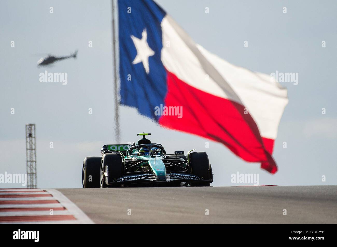 October 18, 2024: Fernando Alonso (14) with Aston Martin Aramco F1 Team ...