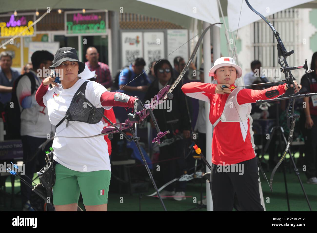 Mexico City, Mexico. 18th Oct, 2024. Alejandra Valencia of Mexico and ...