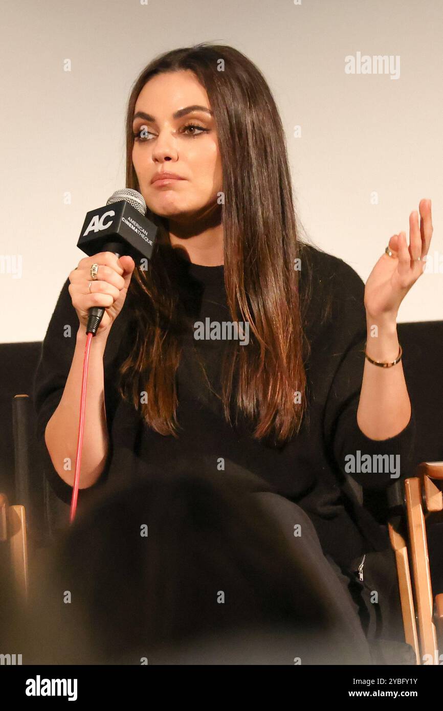 Mila Kunis 10/16/2024 The Screening of “Goodrich” held at the Aero ...