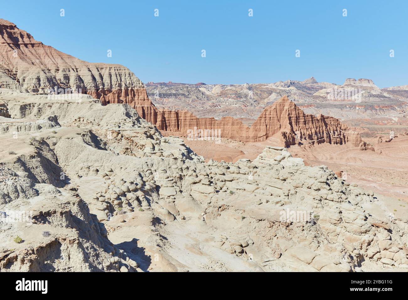The Cathedral Valley district of Capitol Reef National Park is most ...