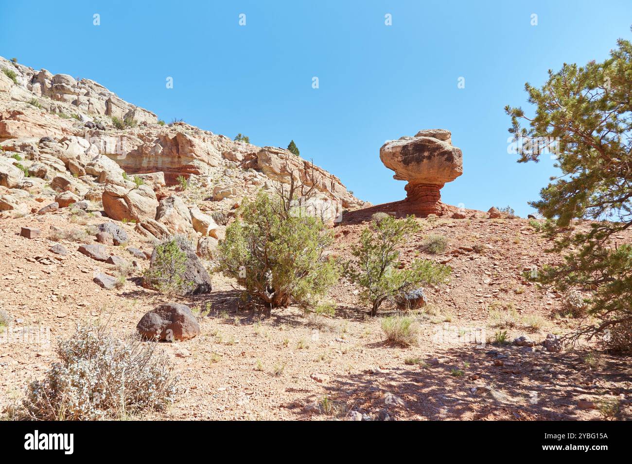 The Cathedral Valley district of Capitol Reef National Park is most ...
