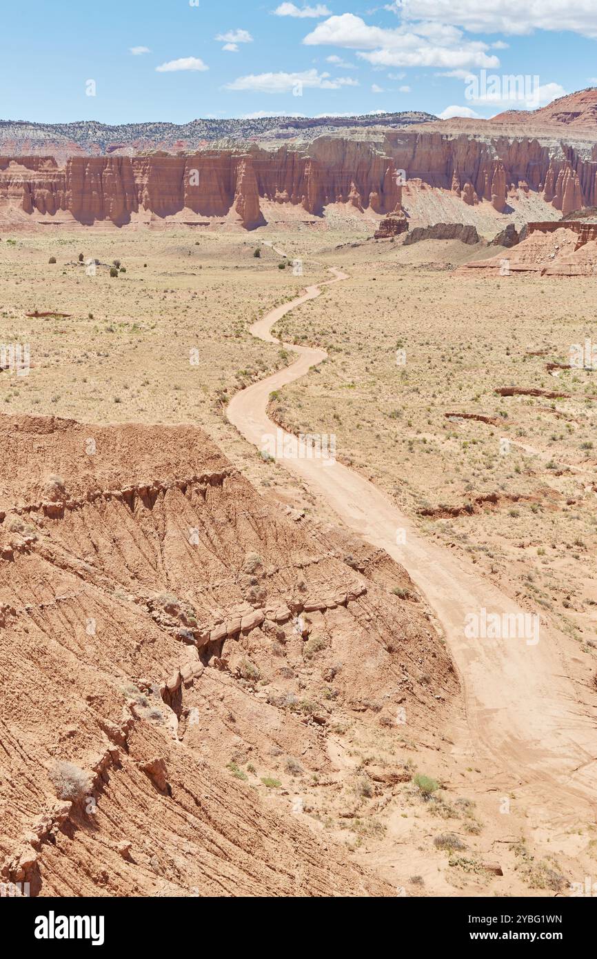 The Cathedral Valley district of Capitol Reef National Park is most ...