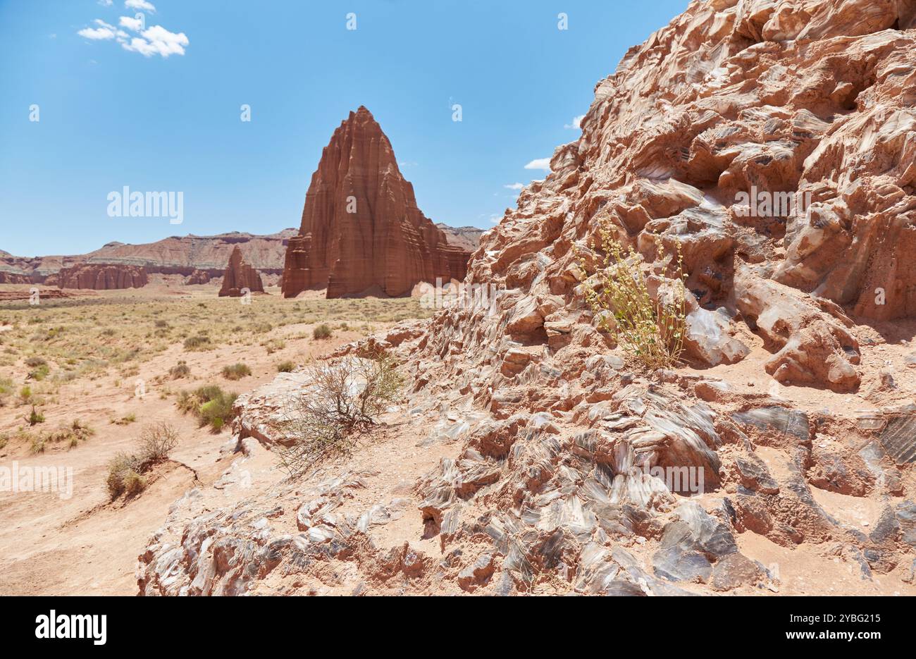 The Cathedral Valley district of Capitol Reef National Park is most ...