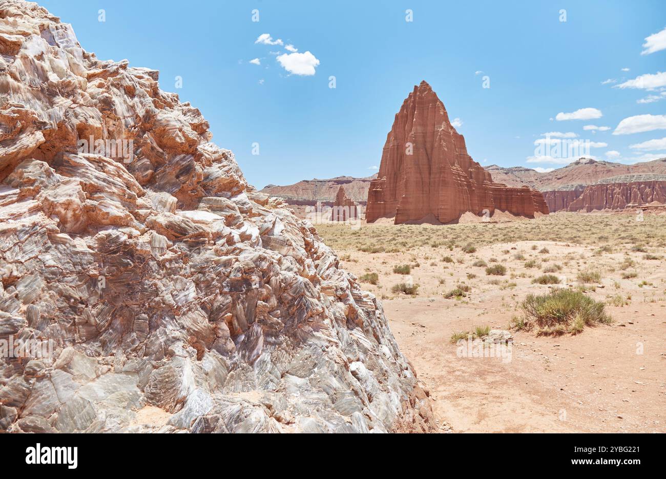 The Cathedral Valley district of Capitol Reef National Park is most ...
