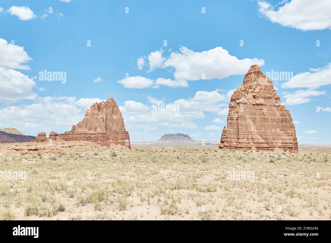 The Cathedral Valley district of Capitol Reef National Park is most ...